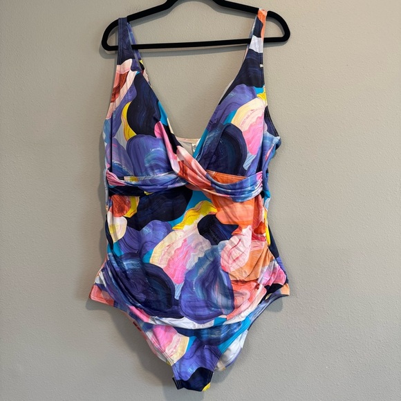 Artesands | Swim | Artesands Colorful Artsy Onepiece Swimsuit Multi Fit ...